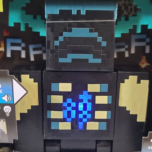 Mattel Minecraft Warden Action Figure Battle Lights & Sounds | eBay