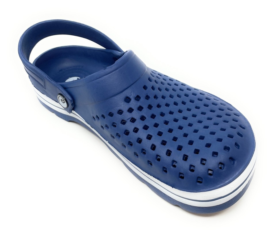 JEFFRICO Breathable Clogs for Men- Lightweight Slip-On Garden Nursing ...
