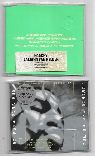 ARMAND VAN HELDEN Lot of 2 x MAXI-CD KOOCHY ( REMIXES) + YOU DON'T KNOW ...