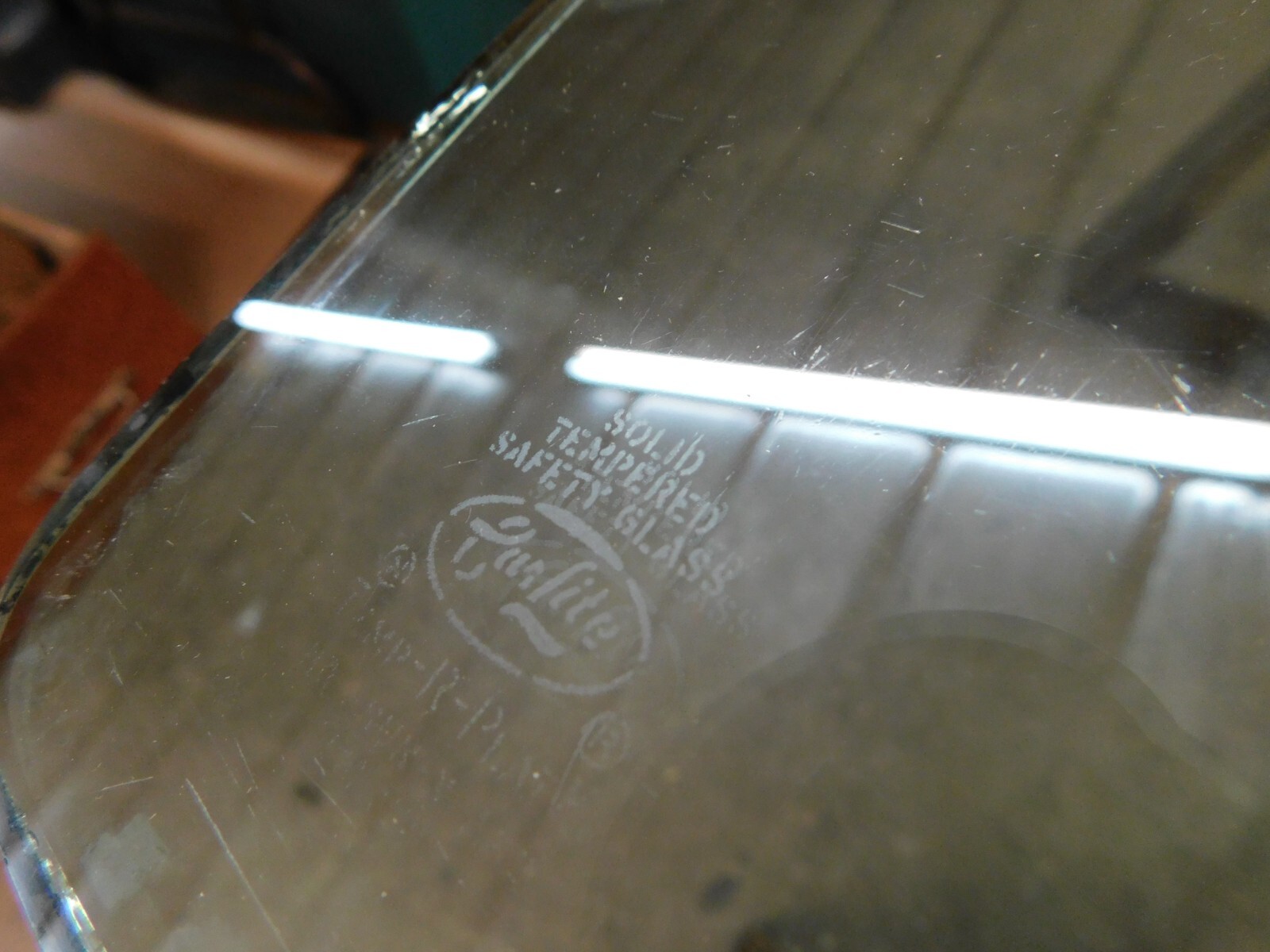 OEM Ford 1967 1968 Mustang Fastback Back Glass Rear Window Carlite ...