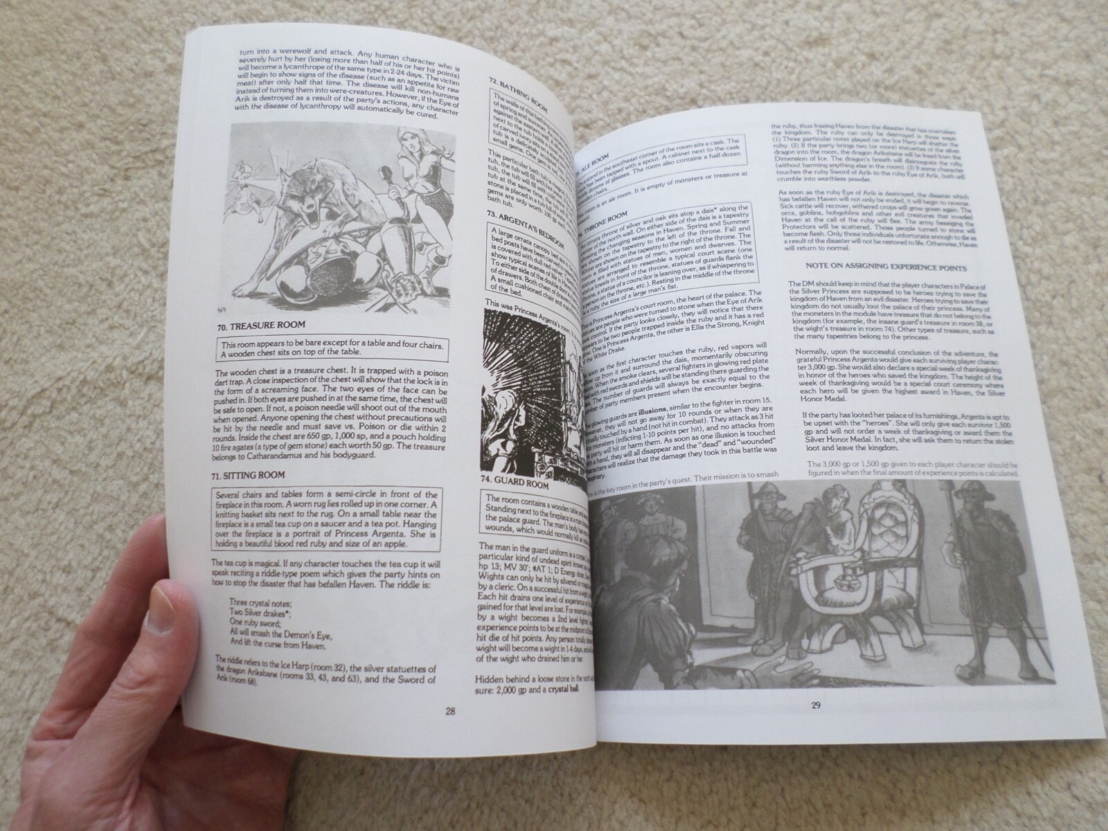 Palace of the Silver Princess B3 Dungeons & Dragons adventure module | eBay