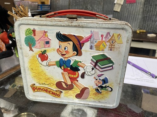 1971 Walt Disney Pinocchio Metal Lunch Box | eBay