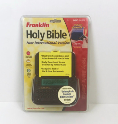 Franklin Holy Bible New International Version Handheld Electronic | eBay