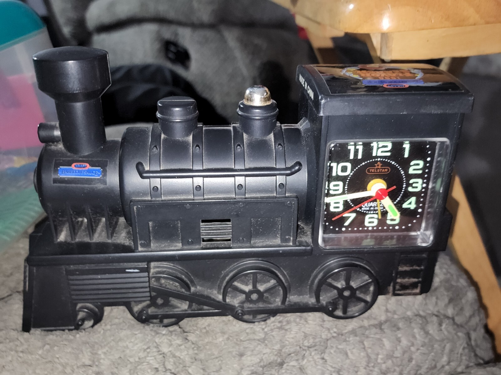Vintage 1998 Kraft Barbecue Advertising Telstar Alarm Clock Locomotive ...