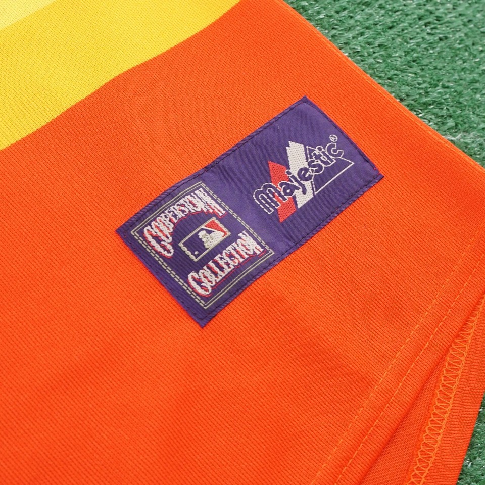 Nolan Ryan 1986 Houston Astros Rainbow Cooperstown Jersey w/ All Star ...