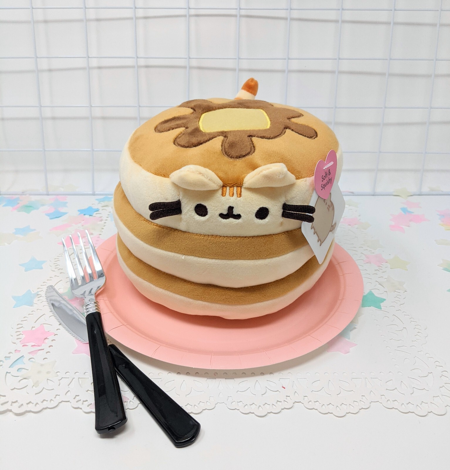 GUND Pusheen Pancakes Super Soft Squisheen 6" Plush for sale online | eBay