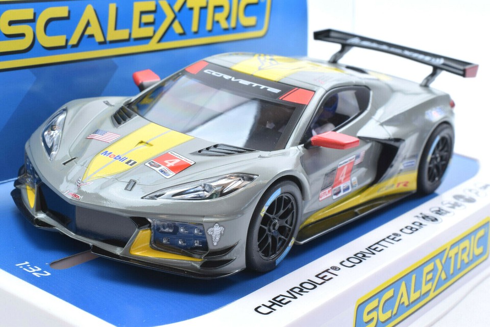 Scalextric Chevrolet Corvette C8.R #4 DPR W/ Lights 1/32 Scale Slot Car ...