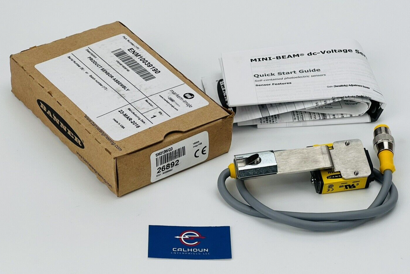 1PC BANNER Photoelectric switch sensor SM312WQD spot stock for sale ...