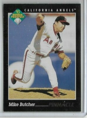 1993 Pinnacle #262 Mike Butcher California Angels Rookie Prospect | eBay