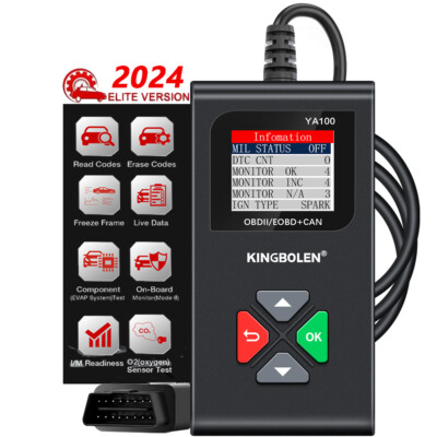 2025 YA100 Car OBD2 EOBD Scanner Diagnostic Tool Fault Code Readers Check Engine | eBay UK