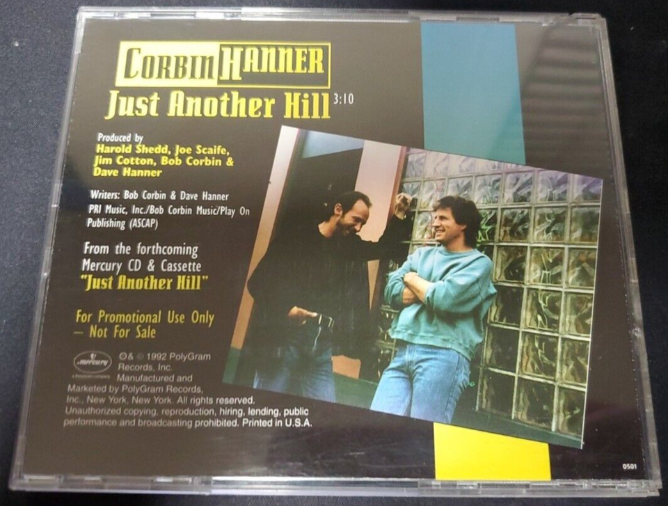 Just Another Hill by Corbin/Hanner (CD, Nov-1992, Mercury) 731451228827 ...