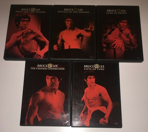 Bruce Lee Master Collection DVD 1999 5-Disc Set martial arts Enter ...