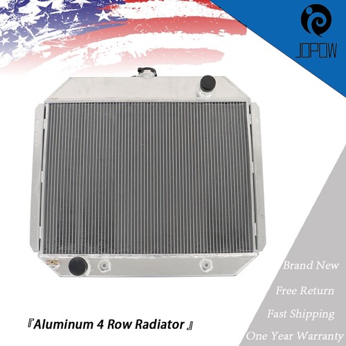 4 Row Radiator for 66-79 Ford F-Series Truck F100 F150 F250 F350 78-79 ...