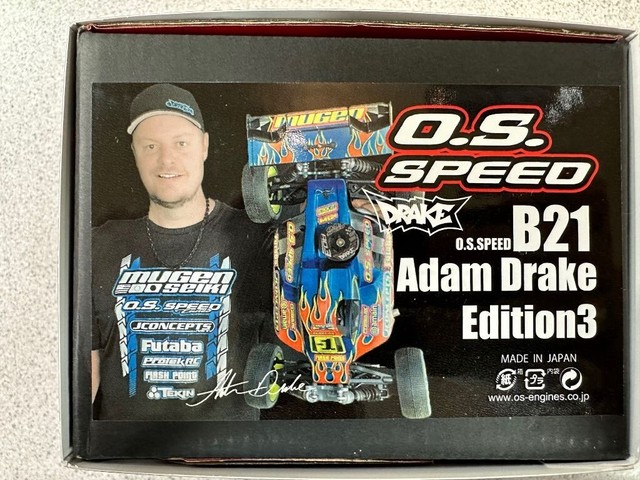 O.S. Engines G2130 O.S. Speed B21 ADAM Drake Edition 3 Engine for sale ...