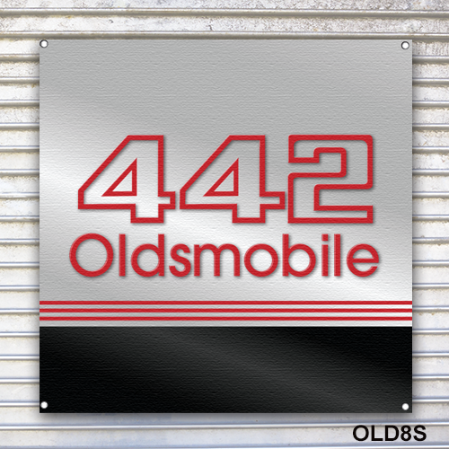 Oldsmobile 442 1978-1987 Banner Sign Wall Art | eBay