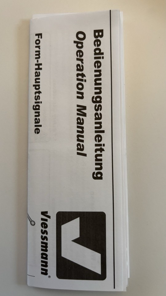 Viessmann 4806 Spur Z 1:220 "VORSIGNAL", Scheibe beweglich | eBay.de