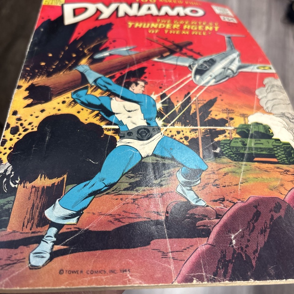 Dynamo #1 & #2 (1966 Tower Comics) * VG- & VG/FN | eBay