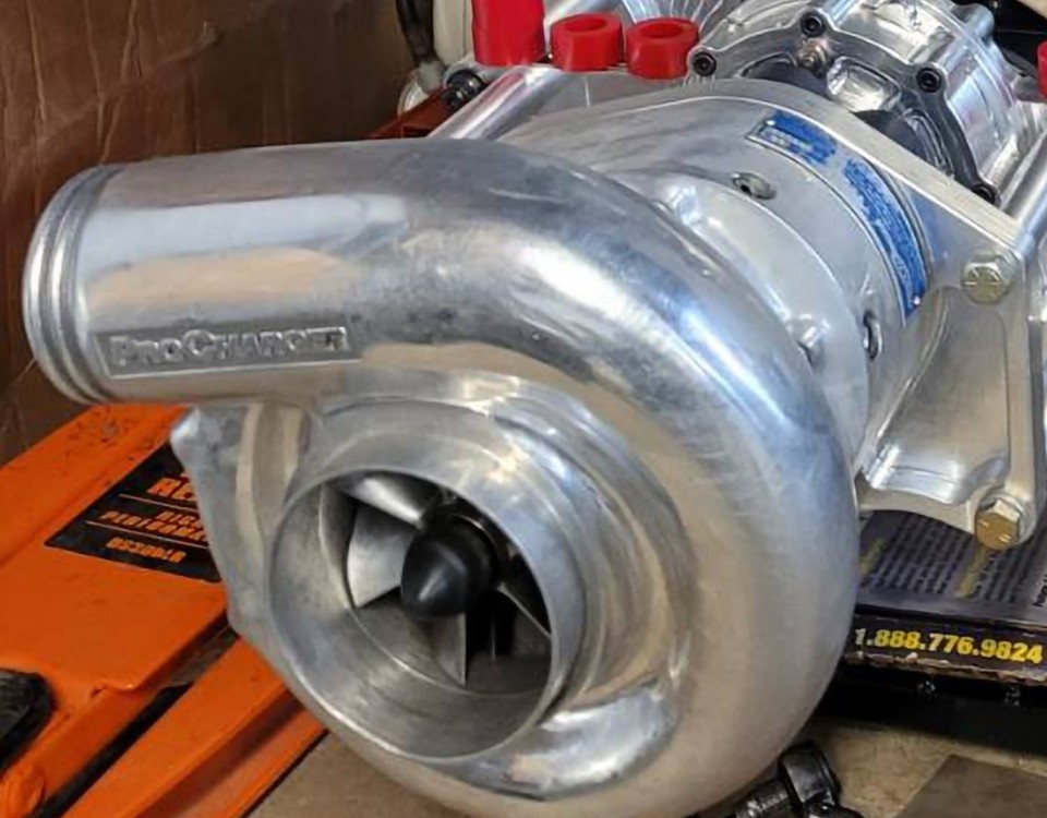 ATI Procharger F-1R Supercharger Head Unit F-1R Satin Finish Drag Race ...