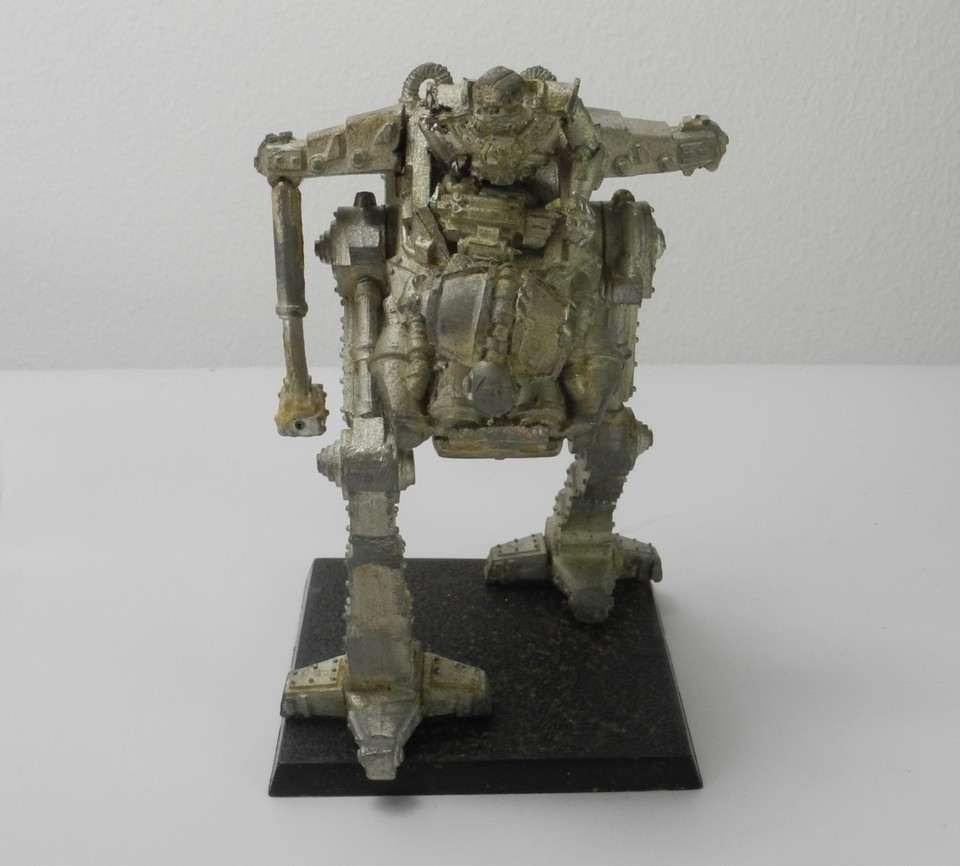 NECRON SENTINEL CONVERSION Metal Imperial Guard Necrons Army 40K 1990s ...