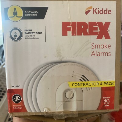 (2) Kidde Battery Powered Hardwire Smoke Alarms FireX | eBay