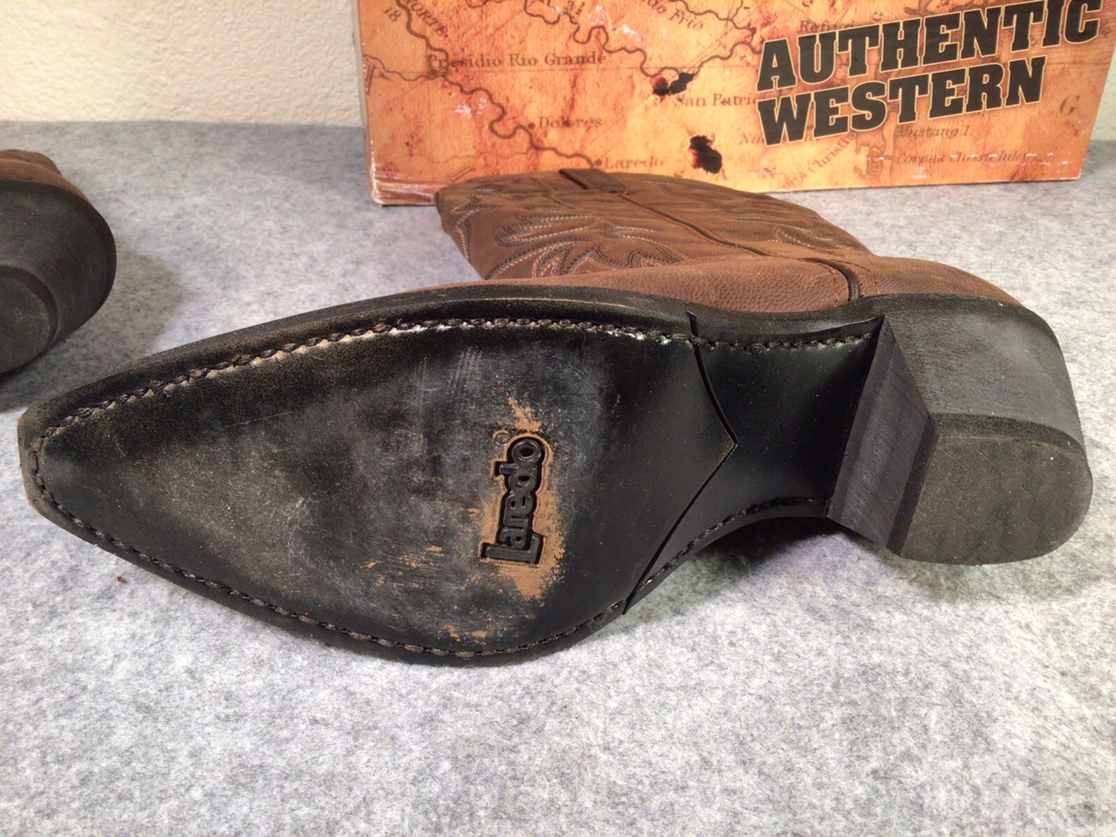 Laredo Women's Lad Vintage Brown Western Leather Boot… - Gem