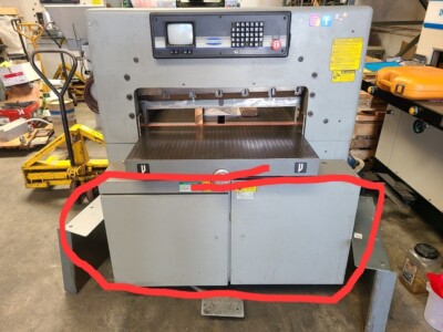 CHALLENGE 305 PAPER CUTTER Front Doors, MPC, MC, MPX, CRT, X, XG | eBay