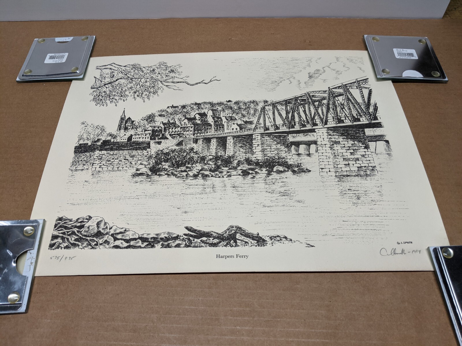 Great Southern Gallery Lithograph Print George I. Smith JR Harpers ...