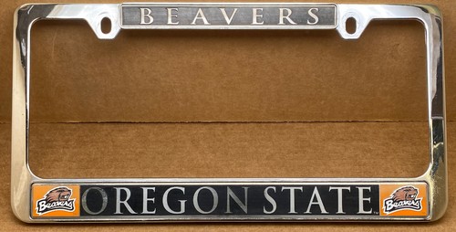 RARE OREGON STATE “BEAVERS”( OREGON ) LICENSE PLATE FRAME | eBay