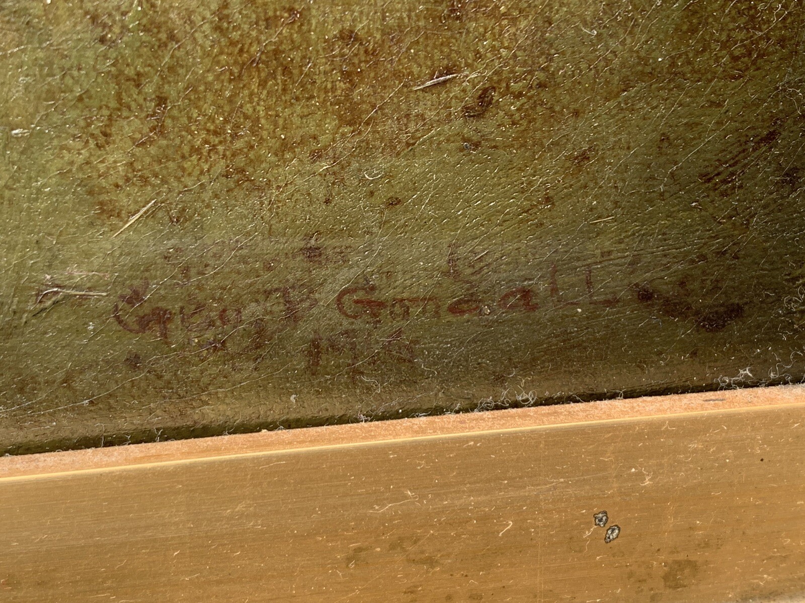 Winchester New Hampshire Artist & Manufacturer George Benjamin Goodall ...