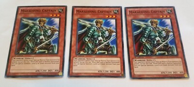 3X Marauding Captain YS11-EN015 - 1st - Yugioh Yu Gi Oh! 3 Playset | eBay