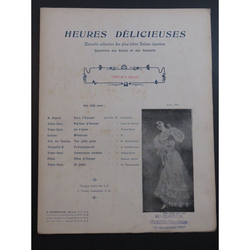 YEBAR-ENER Perfume Of Love Piano Song | eBay UK