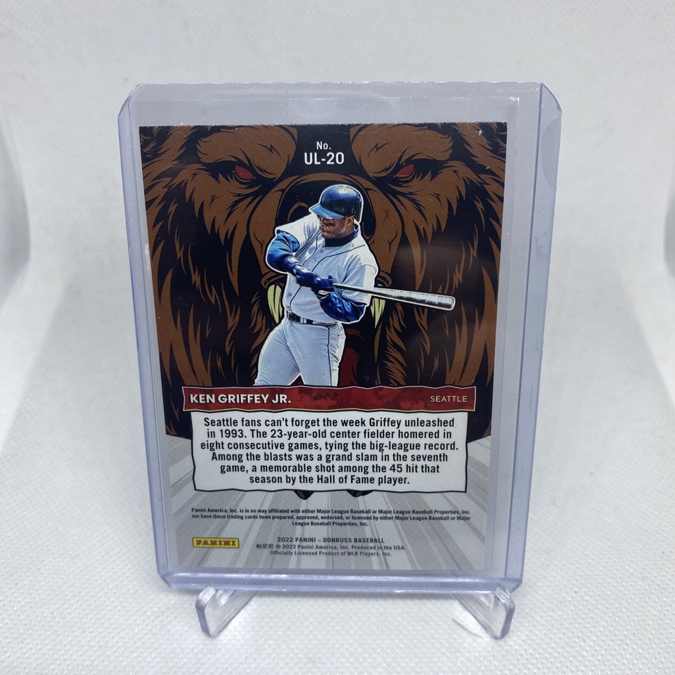 2022 Donruss Baseball Ken Griffey Jr. Vector Unleashed # UL-20 Seattle ...