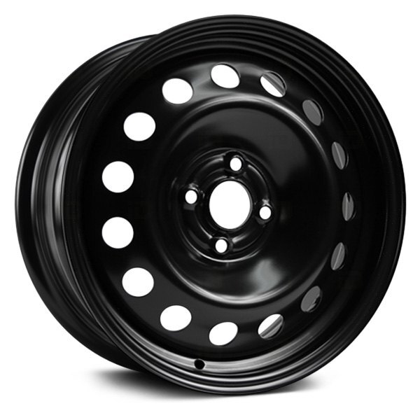 RT 16" STEEL WHEEL 4 LUG X99149N Wheel 16x6.5 (42, 4x100, 56.6) Black ...