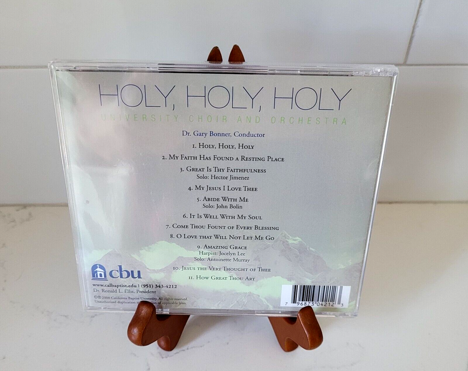 Holy Holy Holy Dr Gary Bonner University Choir And Orchestra 2008 NEW ...