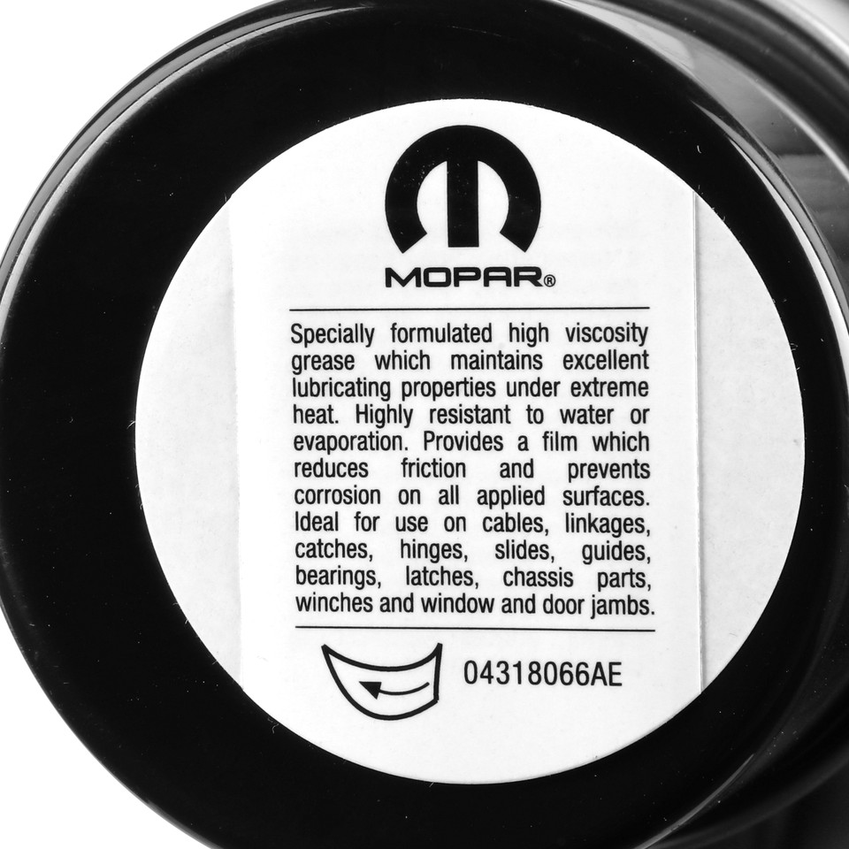 JEEP DODGE CHRYSLER RAM SPRAY WHITE LUBE LITHIUM GREASE LUBRICANT OEM ...