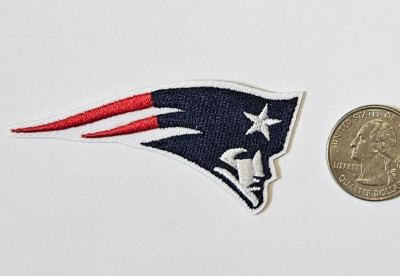 NEW ENGLAND PATRIOTS PATS BRADY NFL LOGO EMBROIDERED IRON ON SEW ON ...