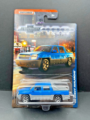 Matchbox Chevrolet 100 Years Trucks 2002 Chevy Avalanche (Blue) Brand ...