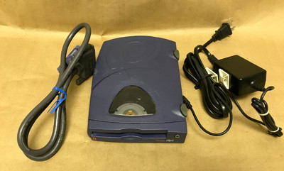 Iomega Zip 250 Parallel External Drive Z250P with Power Adapter & Zip ...