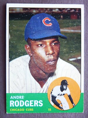 Andre Rodgers #193 Topps 1963 Baseball Card (Chicago Cubs) *G | eBay