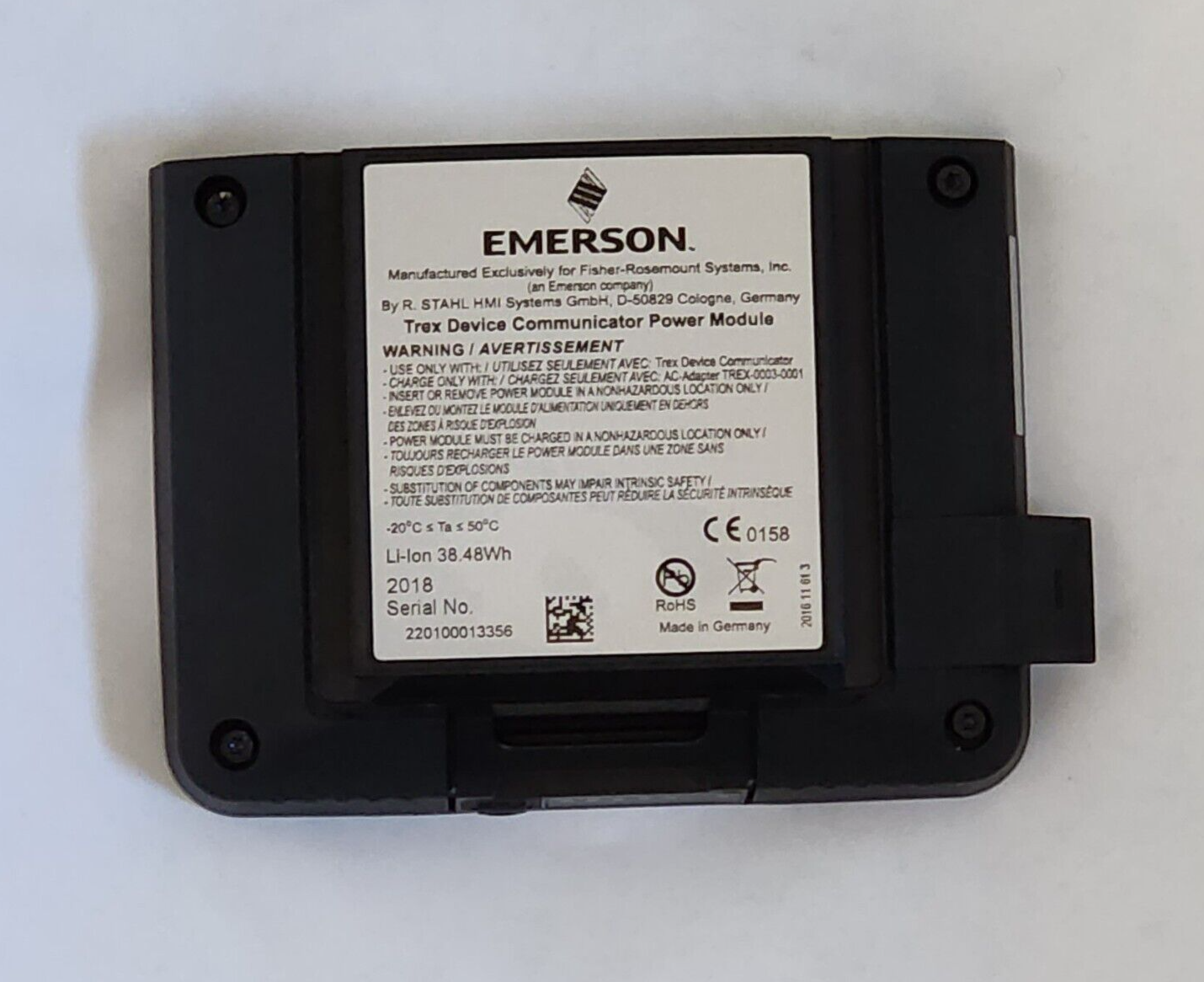 Emerson Rechargeable Li-Ion Power Module Trex TREX-0002-1211 | eBay