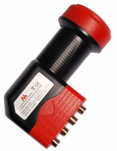 Maclean MCTV-629 Convertisseur Satellite LNB QUAD 65dB(28588) | Achetez ...