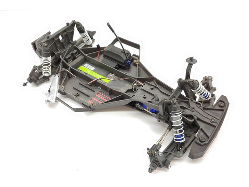 Traxxas Drag Slash 1/10 2wd Roller Slider Chassis w/ Servo Used | eBay