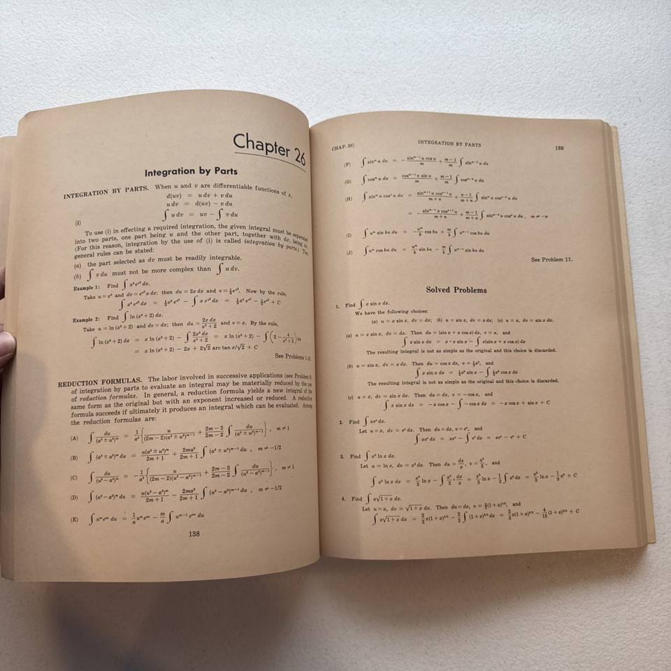 Schaum's Outline Series Differential & Integral Calculus 2nd Ed By ...