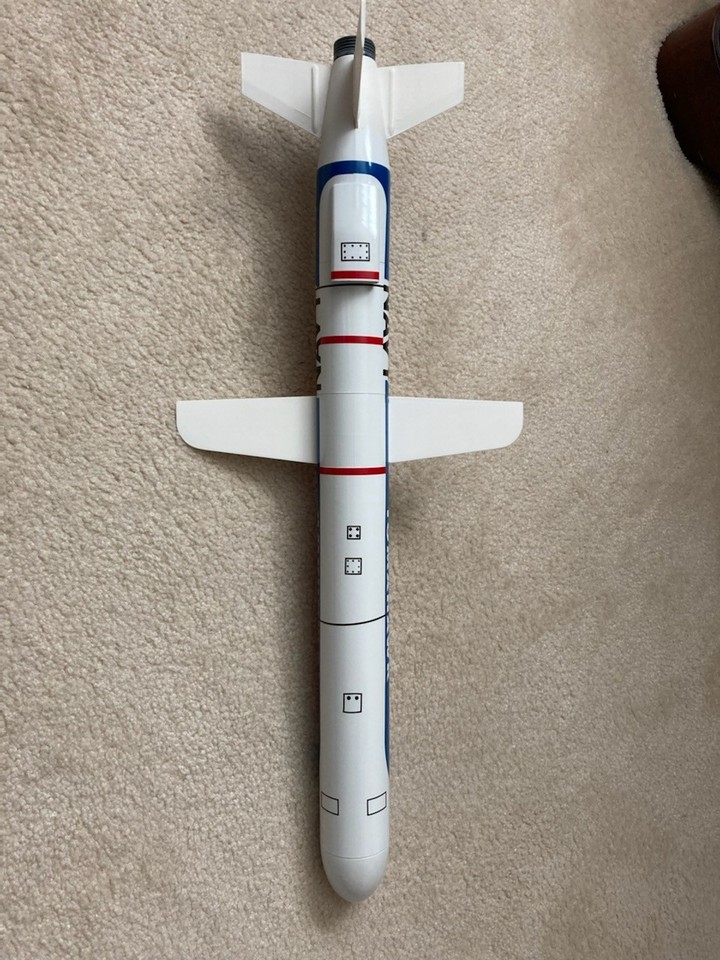 Tomahawk Cruise Missile Parts Kit For LOC 2.56 Body Tubes Flying Model ...