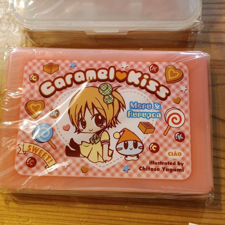 Charame Kiss Lunch Box & Cutlery Set New Retro Heisei GirlJapanese Toy ...