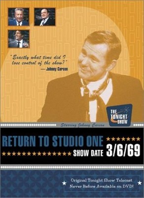 Johnny Carson - The Tonight Show: Return to Studio One, 3/6/69 - DVD ...