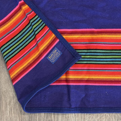 Pendleton Beaver State Wool Serape Robe Shawl Blanket Size 75 x 64 ...