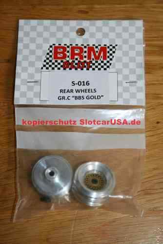 Brm S-016 Aluminum Rims (Rear) Bbs Look | eBay