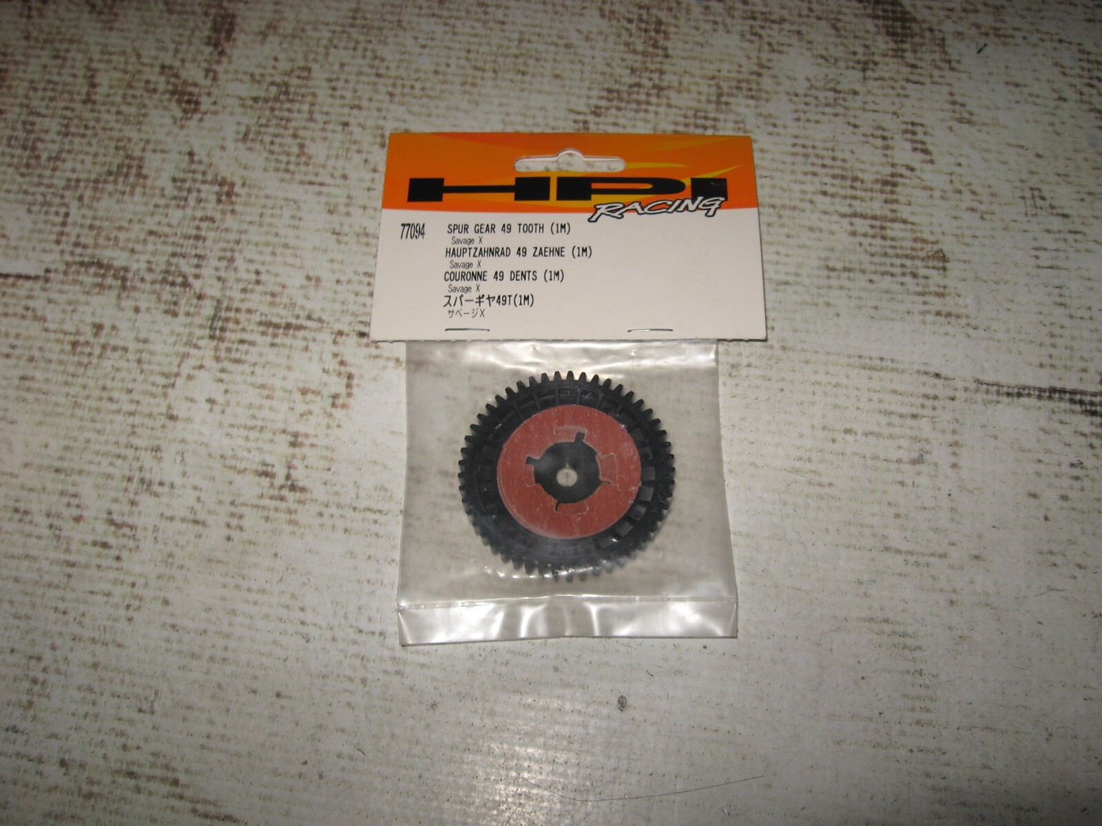 HPI Spur Gear 49t - Savage X 1m 77094 for sale online | eBay