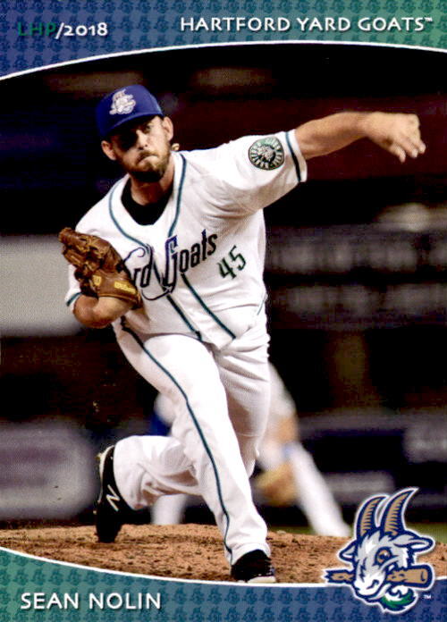 2018 Hartford Yard Goats Grandstand 23 Sean Nolin Seaford New York ...